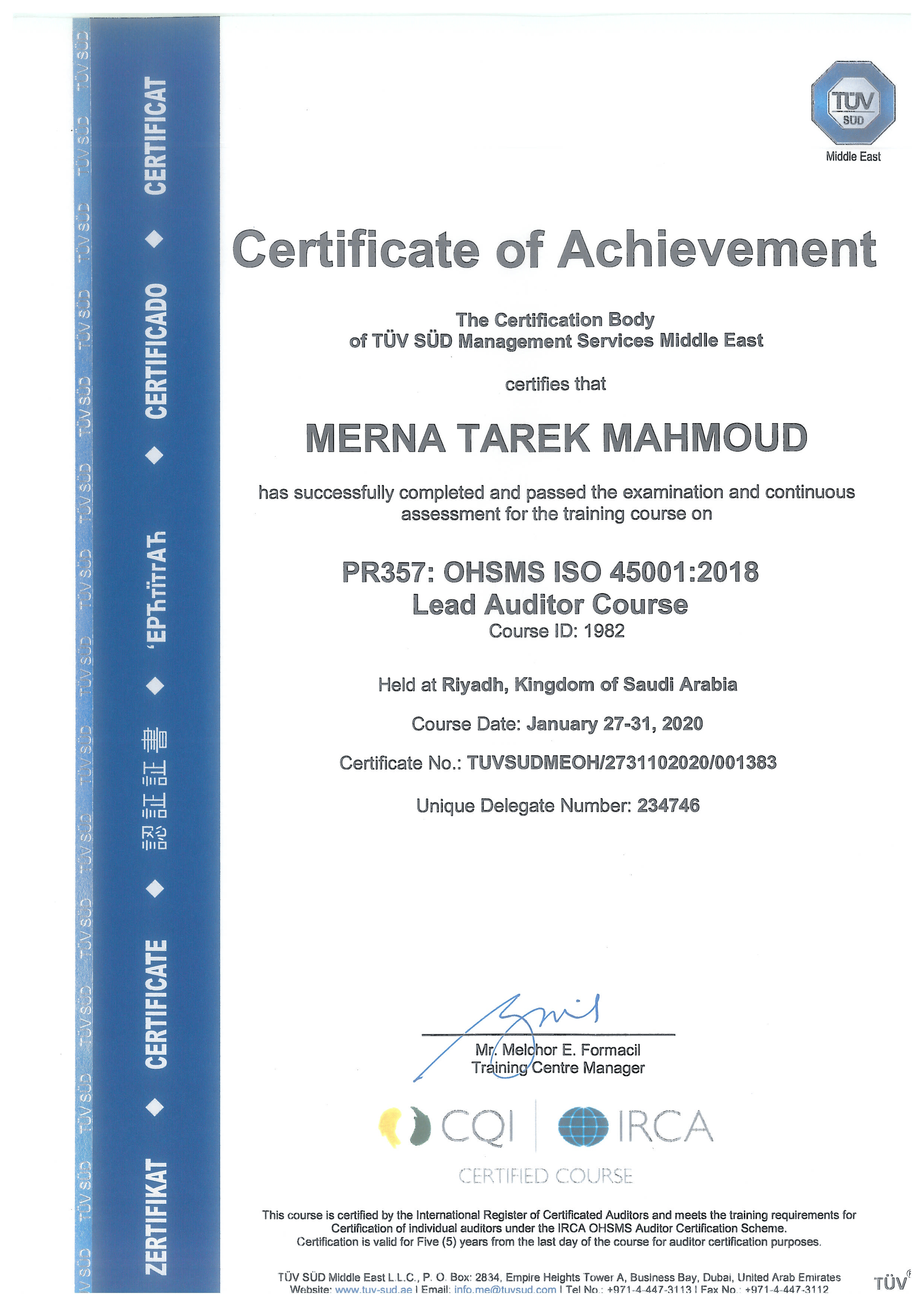 Employee Contract - Merna Tarek Belal